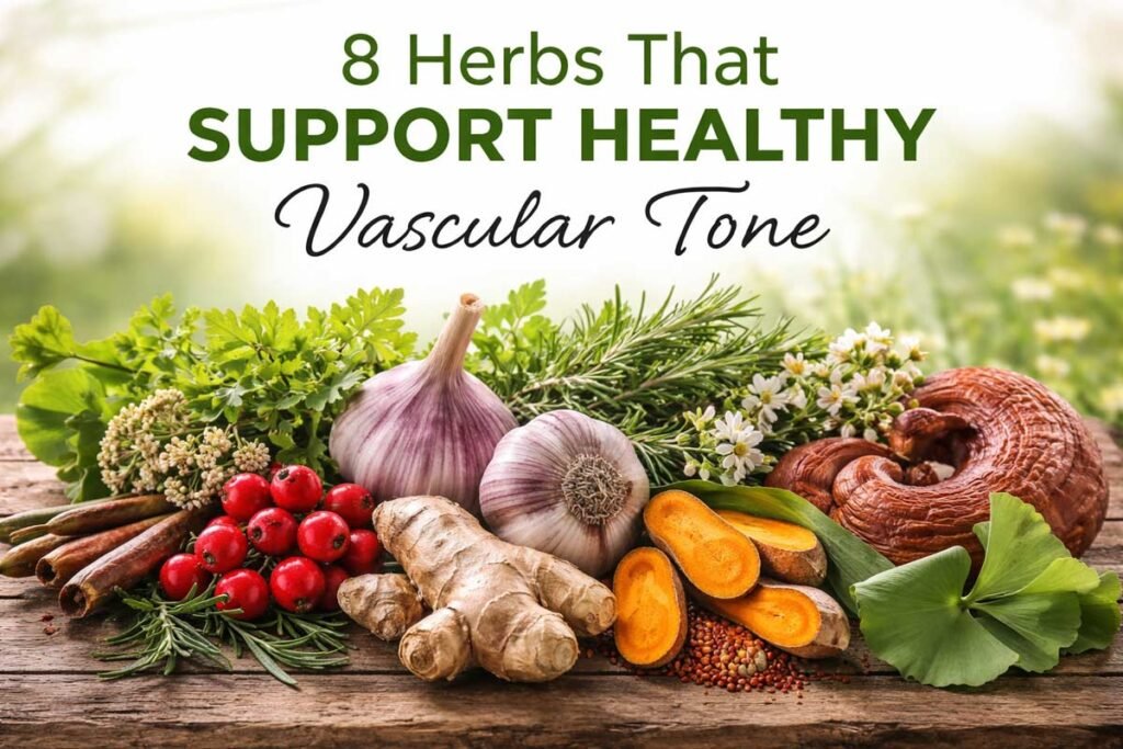 8 Herbs for Vascular Tone That Strengthen Circulation
