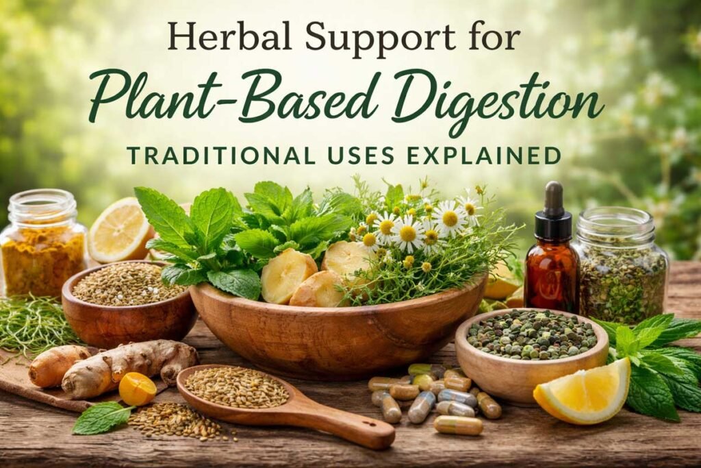 Herbal Support for Plant-Based Digestion